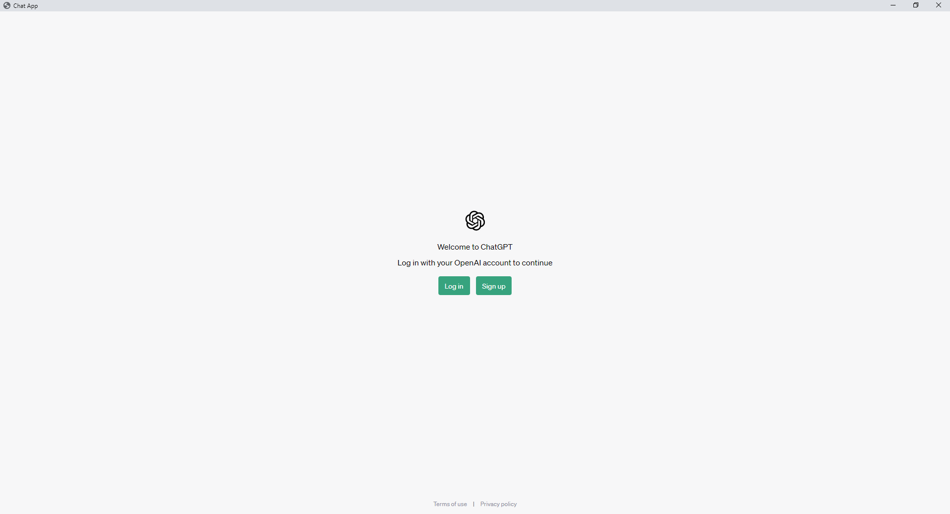 Chat App Chat App